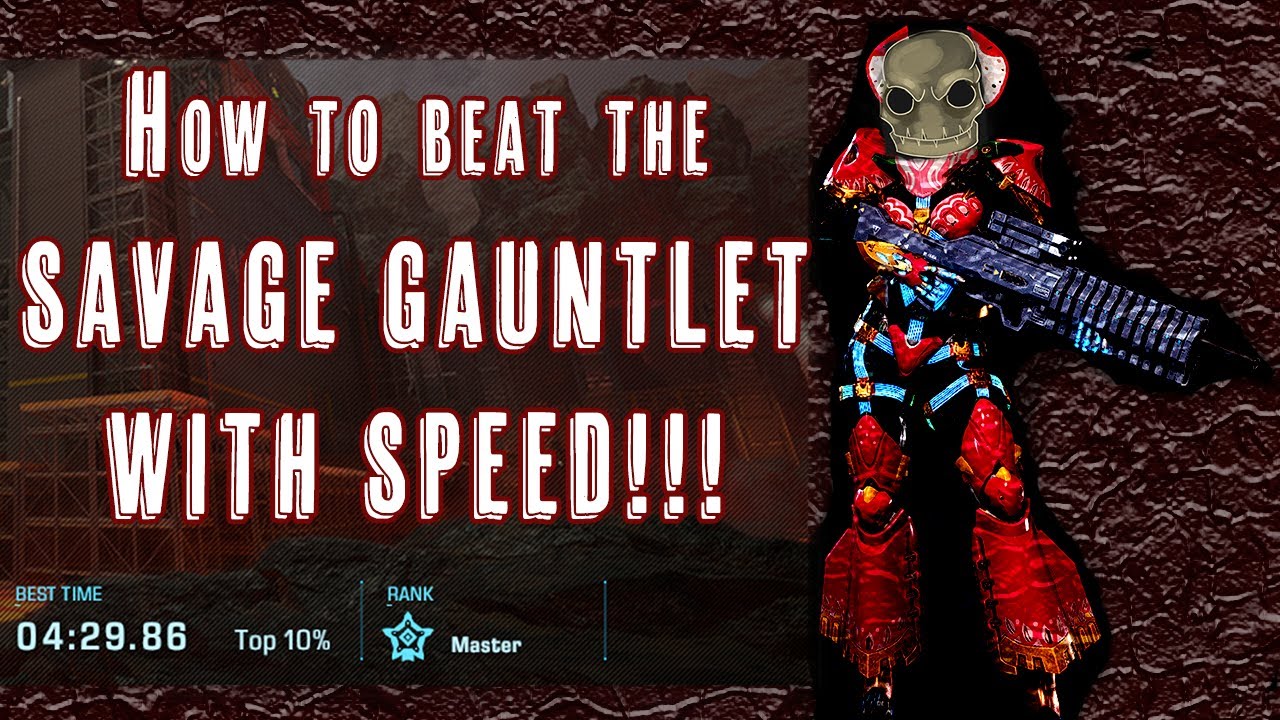 How to beat the Savage Gauntlet with speed! #shortcut #speedrun # ...