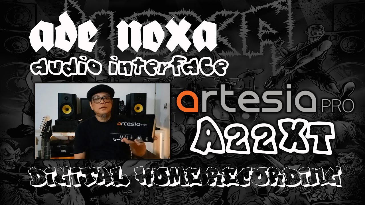 AUDIO INTERFACE - SOUNDCARD ARTESIA PRO A22XT - ADE NOXA - YouTube