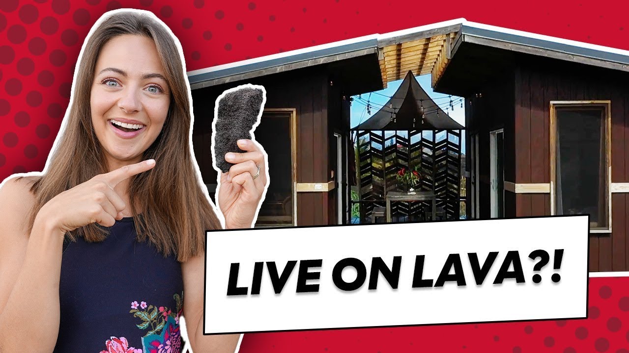 Visit This Tiny Home On Active Lava Field | Home Lore - YouTube