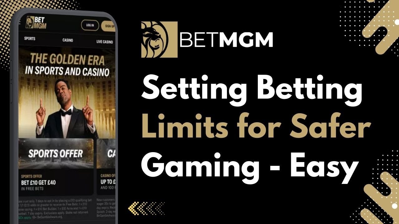 How to Set Betting Limits in BetMGM for Safer Gambling ! - YouTube