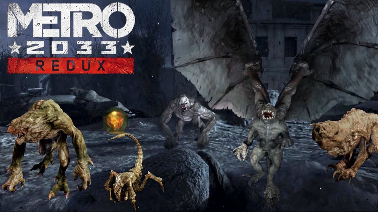 TOP tipos de Mutantes y Fenómenos en METRO 2033 - YouTube