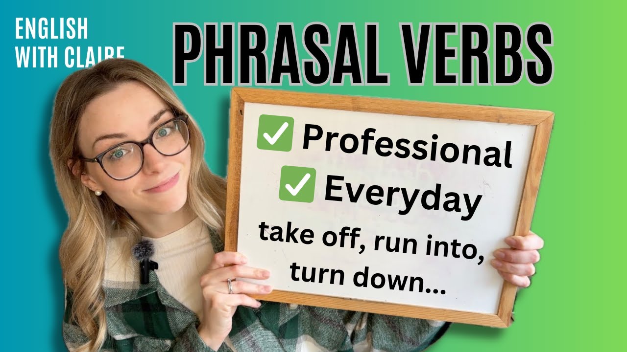 10 Phrasal Verbs in Professional & Everyday Contexts - YouTube