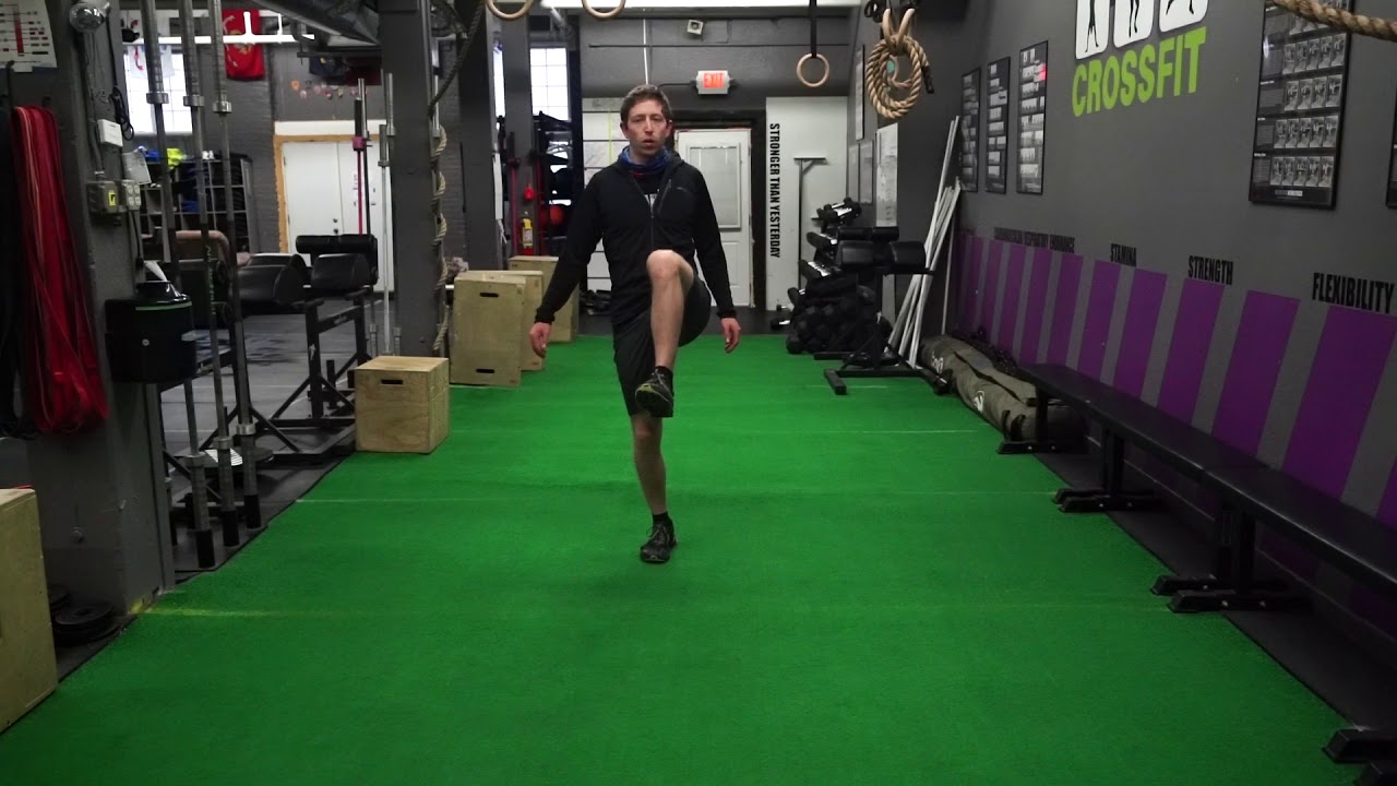 Walking Hip Circles - Reverse - YouTube