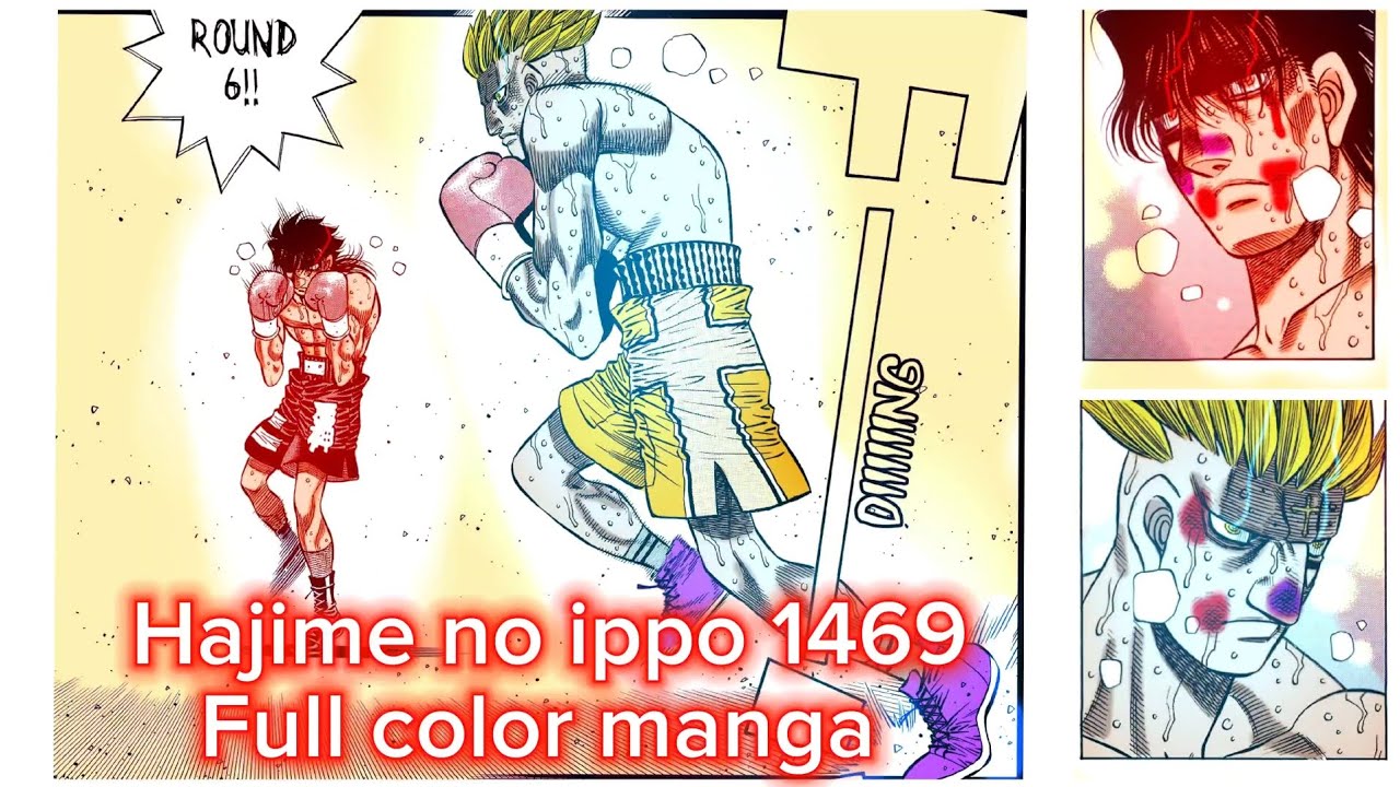 Hajime no ippo chapter 1469 FULL COLOR MANGA/ Path to Victory - YouTube