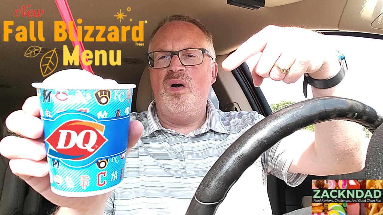 Dairy Queen® NEW Cinnamon Roll Centers Blizzard | ZacknDad - YouTube