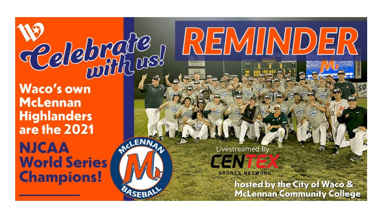 MCC National Champion Baseball Team Celebration - YouTube