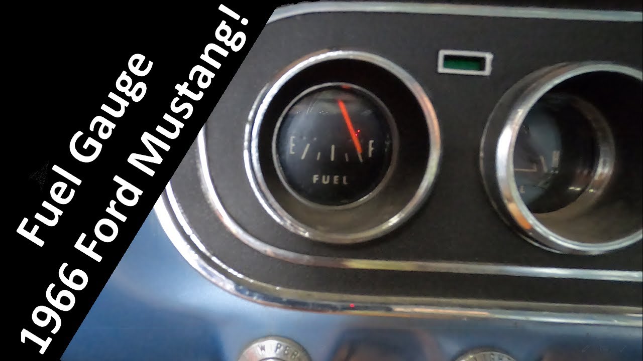 Fixing A Fuel Gauge | 1966 Ford Mustang | Man About Home | #mustang ...