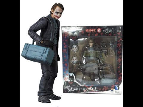 The Joker Batman: The Dark Knight Mafex 015 bootleg 360°