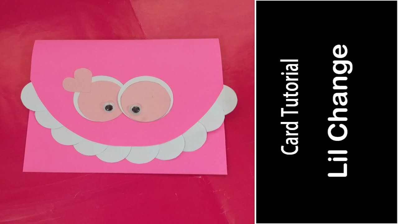 DIY How to make greeting card || Card tutorial - YouTube