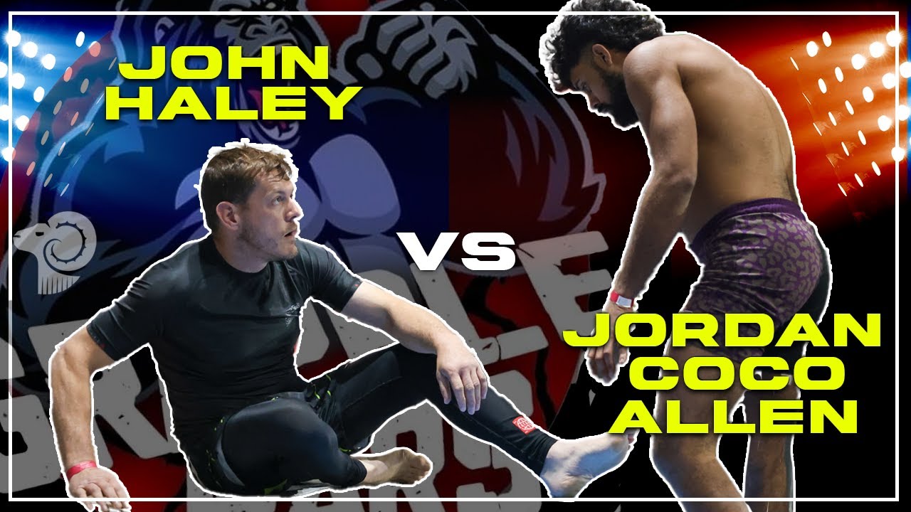 Jordan Coco Allen vs John Haley GRAPPLE WARS 6 - YouTube