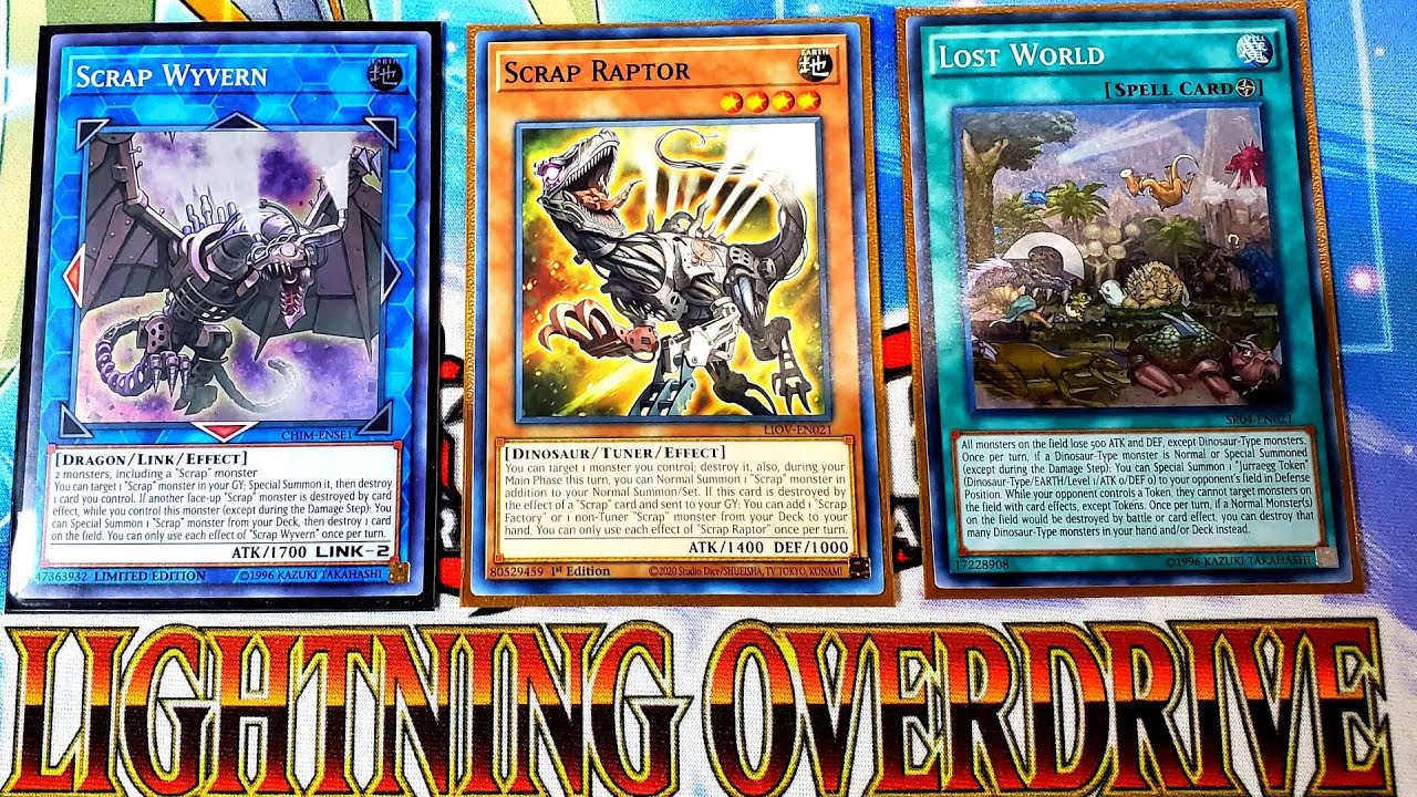 Dinosaur Deck Profile Yugioh 2021 New Support - YouTube