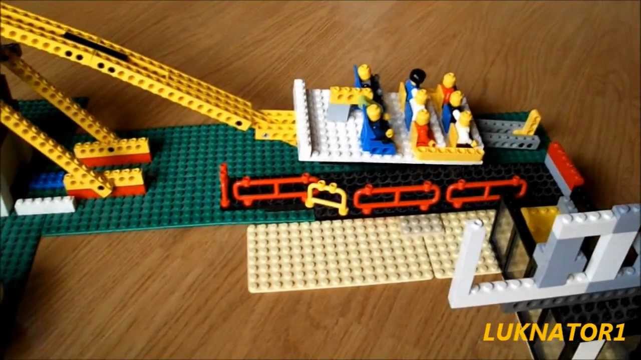 Lego fairground ride - Lego Fahrgeschäft - YouTube