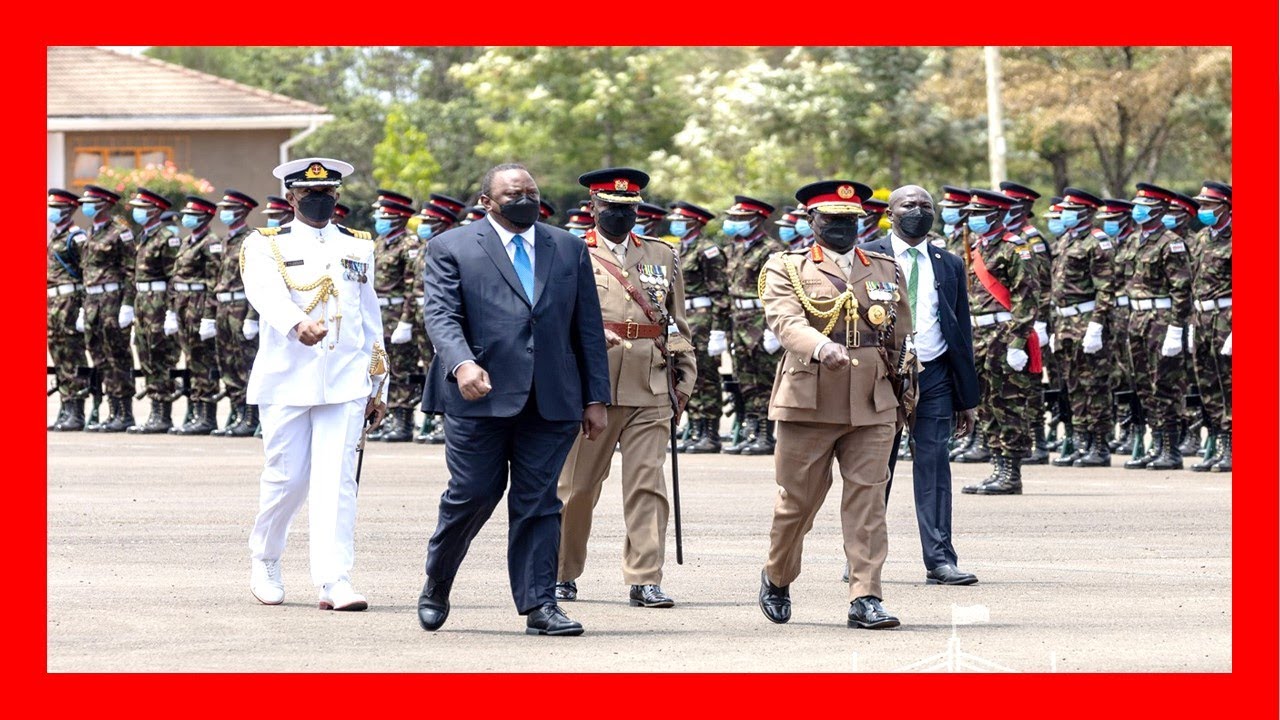 President Uhuru Kenyatta presides 2021 passing-out of KDF Recruits at ...