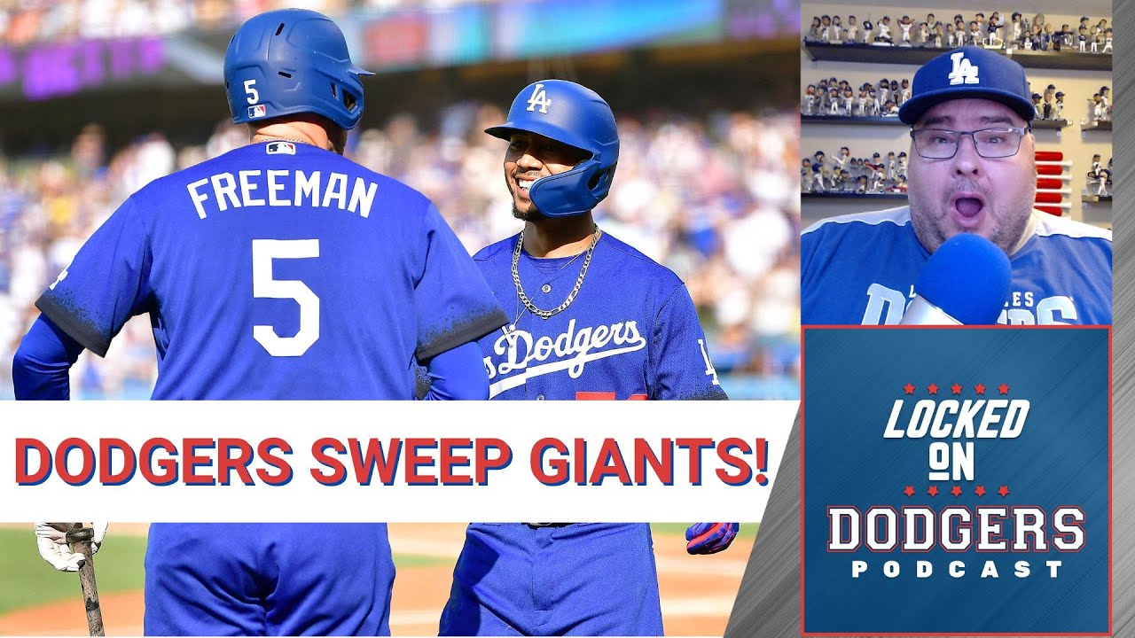 Dodgers Sweep Giants in a Huge Rivalry Statement Series - YouTube