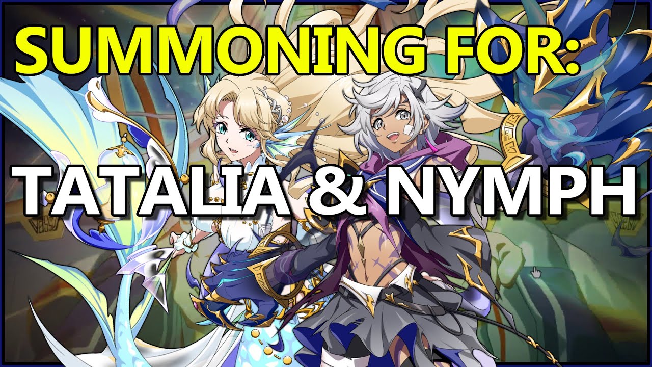 Langrisser M: Summoning for Tatalia (and Nymph) - YouTube
