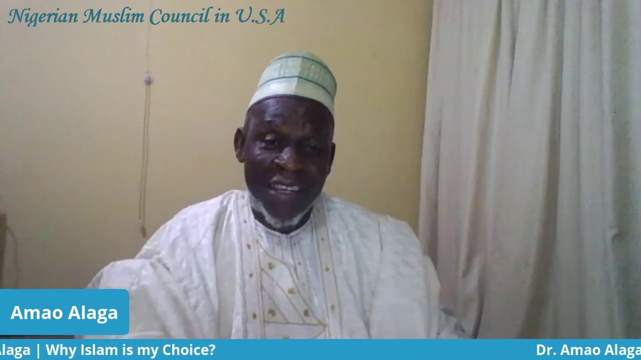 Why Islam is my Choice? | Dr. Amao Alaga - YouTube