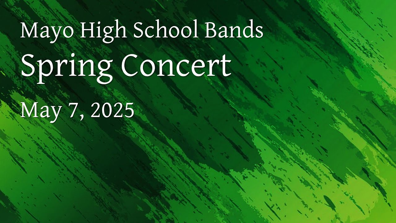 2025 0507 Mayo Bands May Concert - YouTube