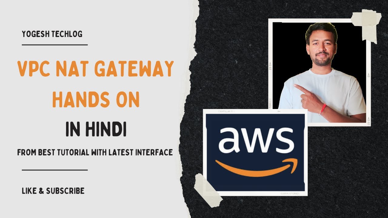 AWS Tutorial 8 - VPC NAT Gateway Hands On | How to access internet via NAT Gateway | Hindi - YouTube