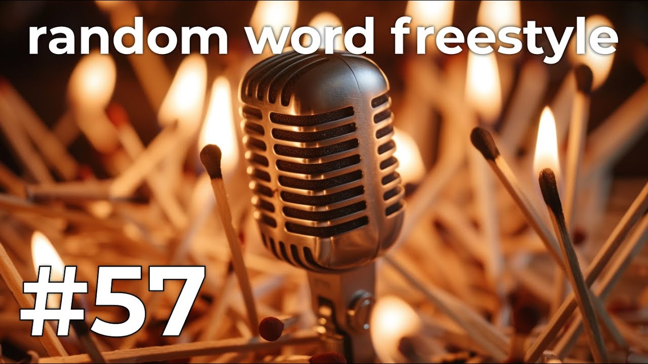 Live improvised rap with random words!! #57 - YouTube