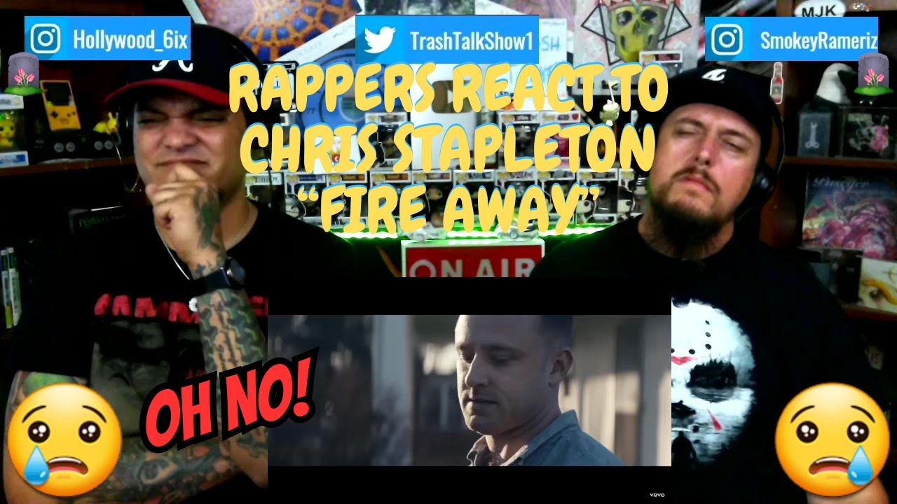 Rappers React To Chris Stapleton "Fire Away"!!! - YouTube