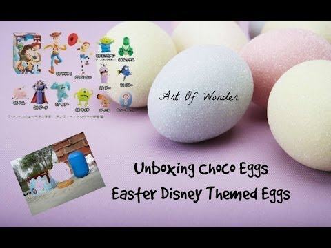 Choco Eggs Furuta Unboxing Opening | Disney - YouTube