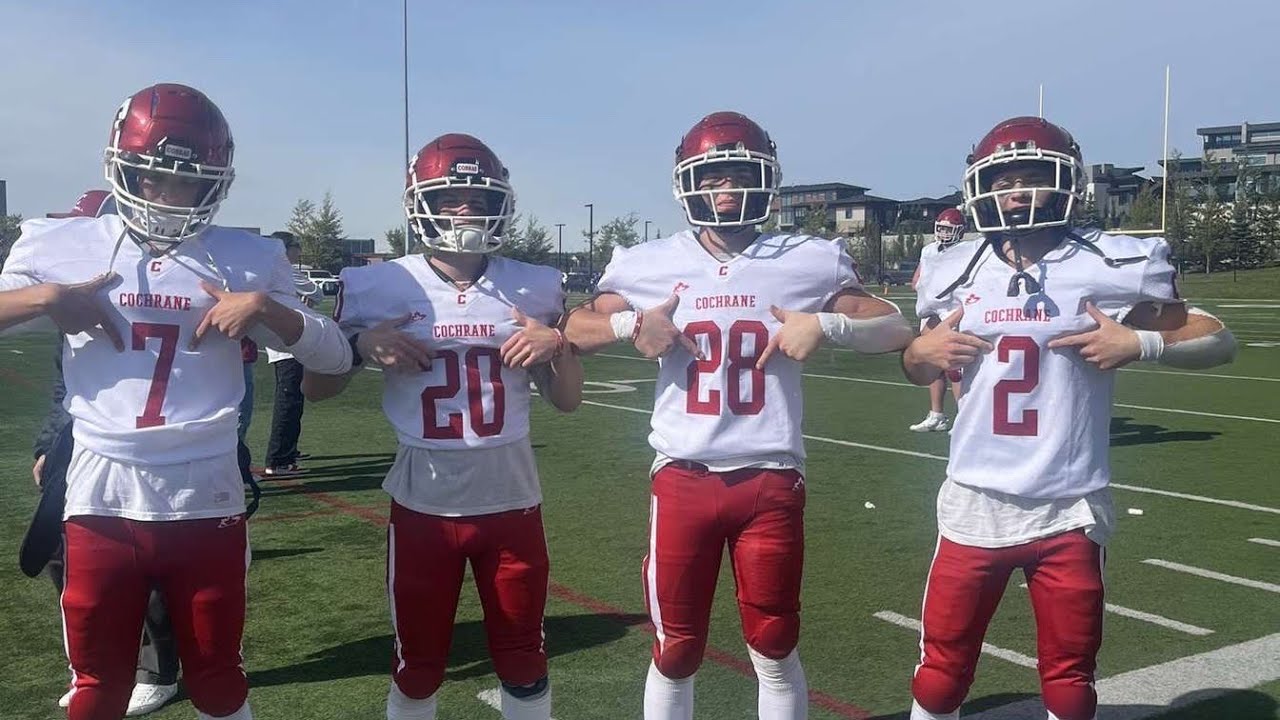 Regular Rookie Season Highlights | Cochrane Cobras QB #7 - YouTube