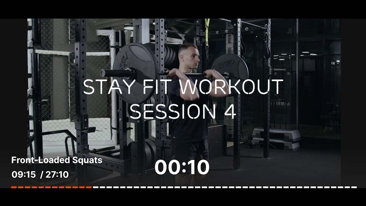 Stay Fit Workout Session 4 - YouTube