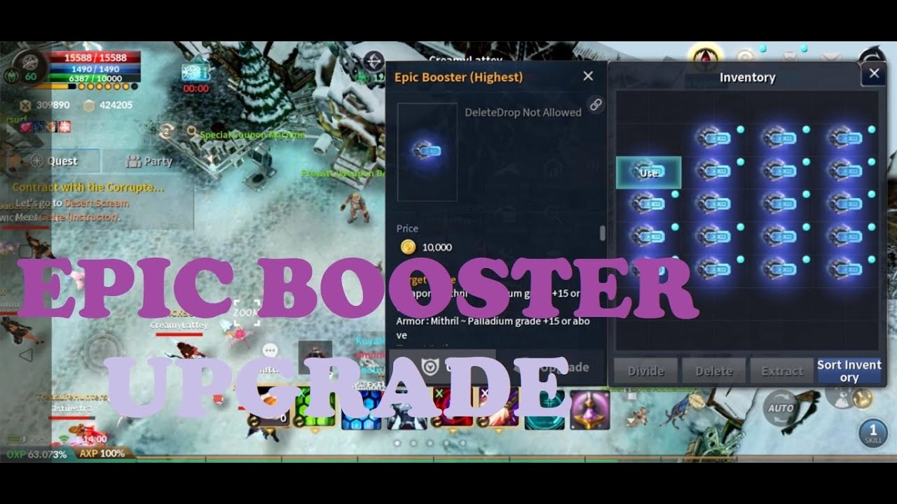 Epic Booster Highest | Epic Booster | Cabal | Cabal Mobile | CBM ...
