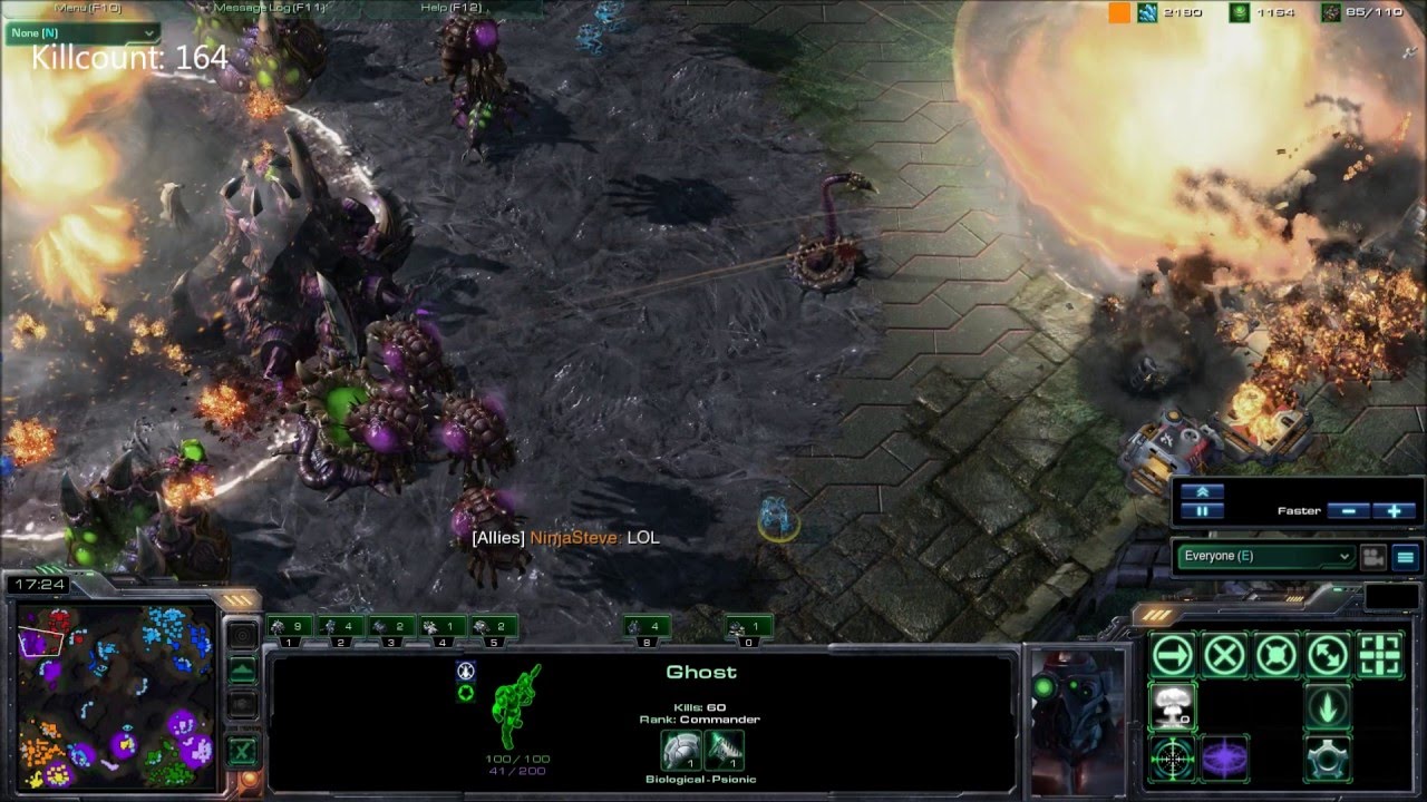 Starcraft II Nuke Montage 2 - YouTube