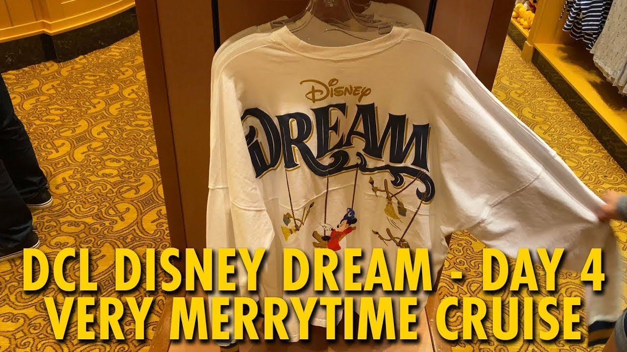 Disney Dream Day 4 | Merchandise, Palo & More | Disney Cruise Line ...