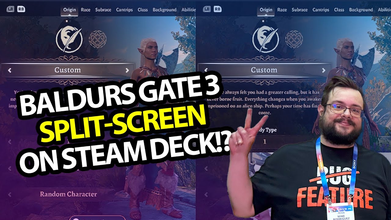 Baldur’s Gate 3 Split-Screen on Steam Deck – Full Setup Guide! - YouTube