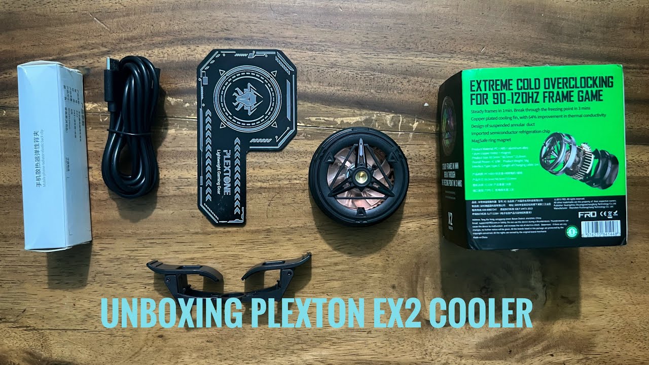 Plexton ex2 coolers unboxing - YouTube