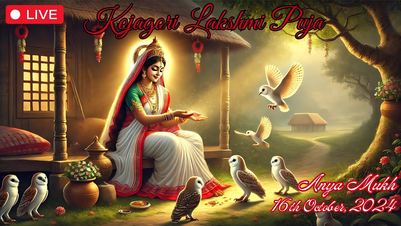 Kojagori Lakshmi Puja | Anya Mukh | 16th October, 2024 - YouTube