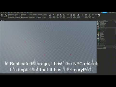How to make a NPC follow a set path! Roblox Pathfinding Service. - YouTube