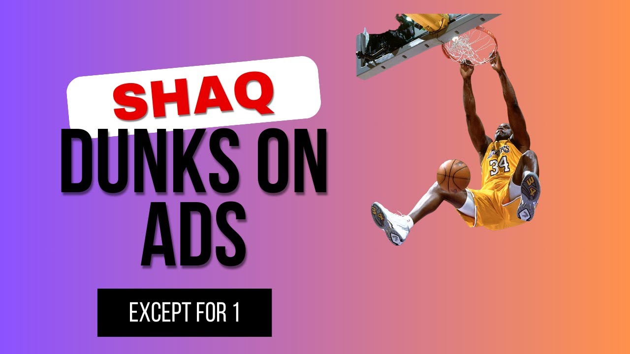 Shaq, The King of Advertisements! - YouTube
