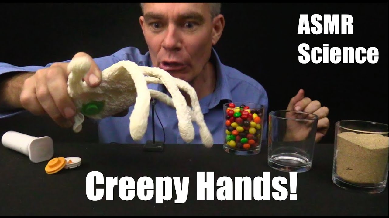 ASMR Science Vacuum Pump Hands || The Creepy Halloween Contorted Hands ...