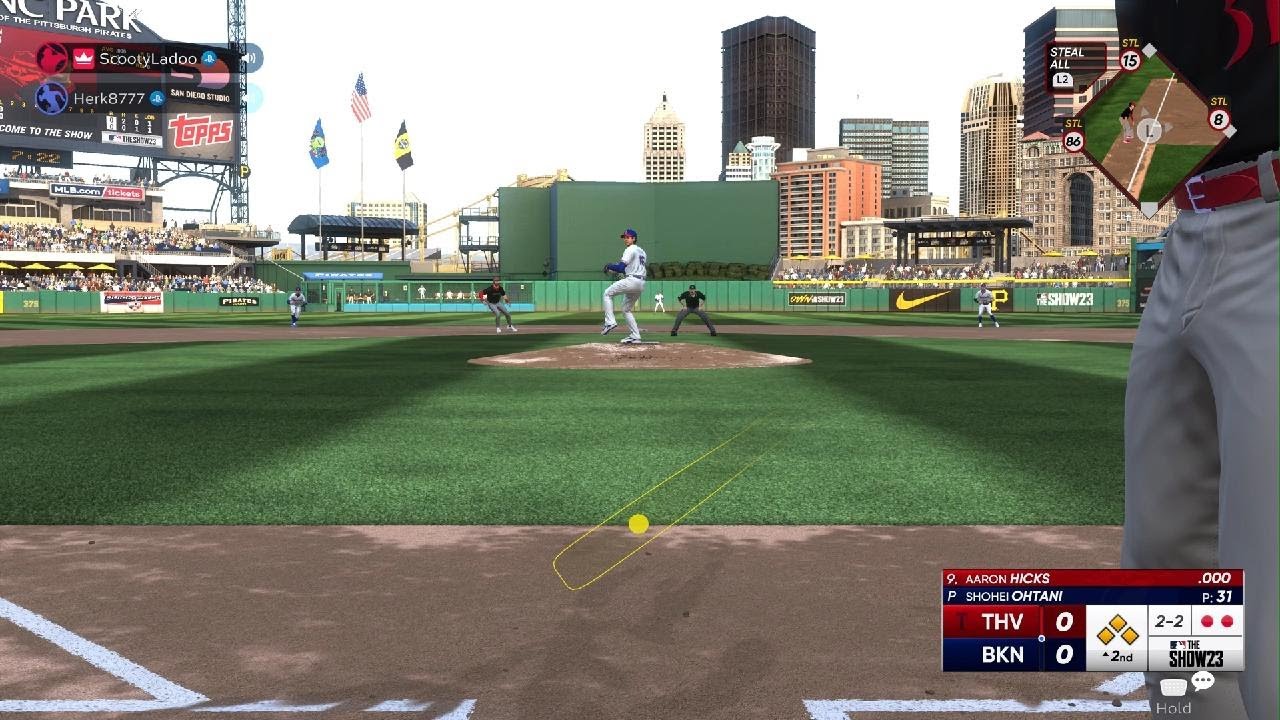 MLB The Show 23 swing???? - YouTube