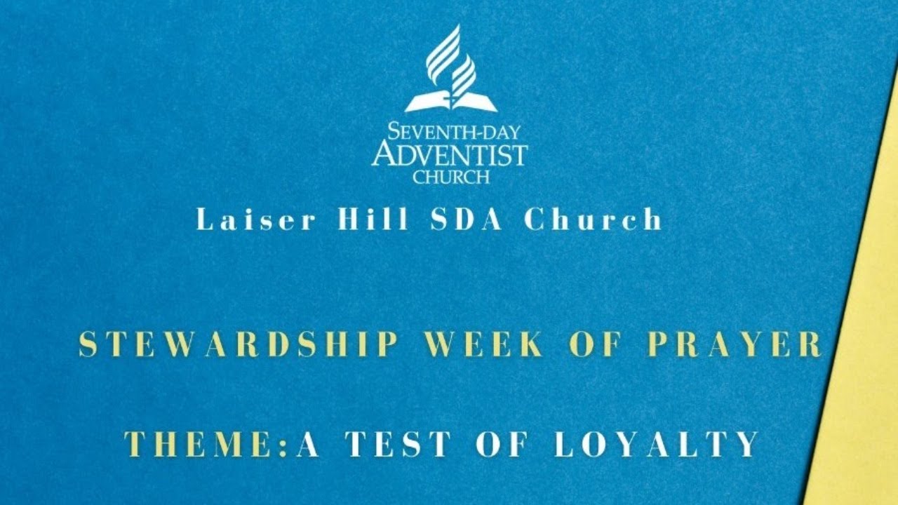 STEWARDSHIP WEEK OF PRAYER DAY 1, 28TH FEBRUARY 2021 - YouTube