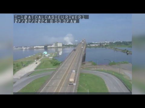 Fire at Biolab chemical plant in Lake Charles - YouTube