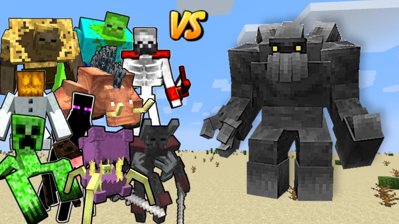 KROR vs Mutant Monsters in Minecraft - YouTube