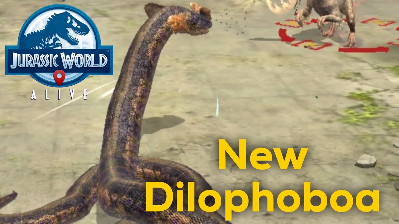 Jurassic World Alive | Unlocking Dilophoboa - YouTube