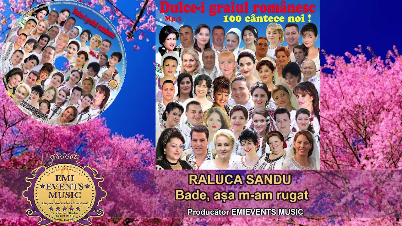 Raluca Sandu - Bade, asa m-a rugat ⓒ100% ️ 𝐕𝐄𝐙𝐈 𝐓𝐎𝐓 ️ - YouTube