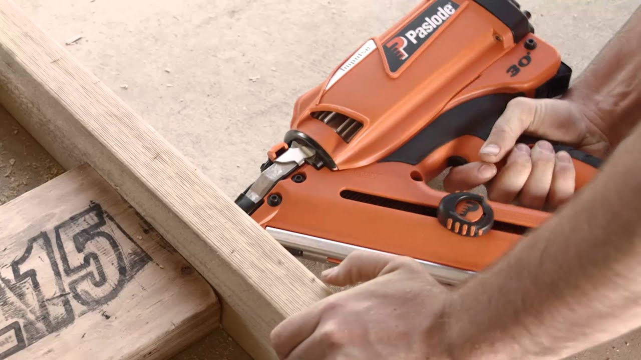 Paslode Impulse FrameMaster Li - YouTube