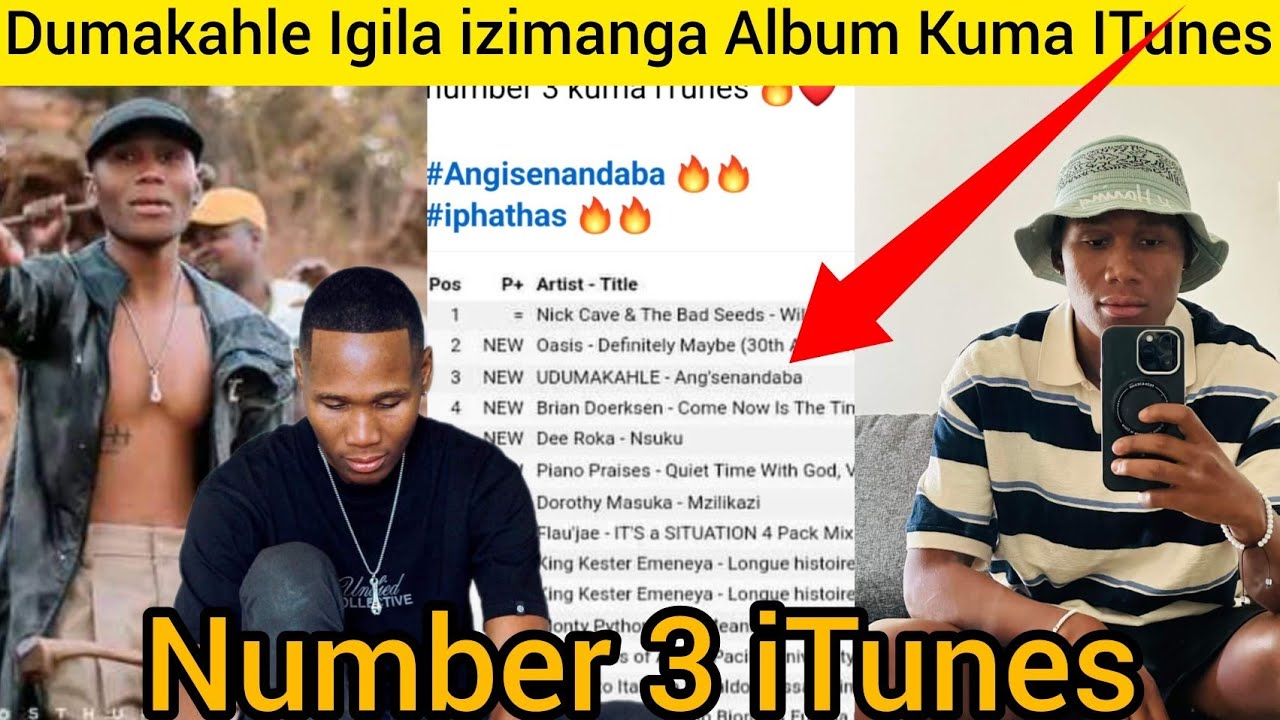 Izindlela amahlanga 🔥🔥Album ka DUMAKAHLE NKOSI ihlala uNumber iTunes 🔥🔥 ...