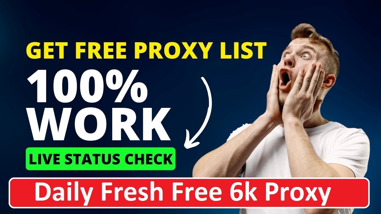 How to get Free Proxy List That 100% Working | Check Proxy Live Status ...