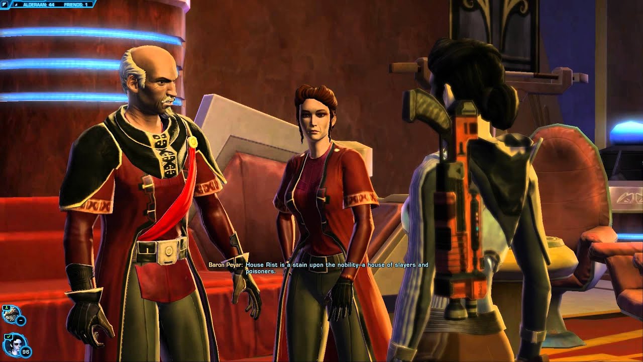 Hd Imperial Agent Alderaan 2 Story Swtor Star Wars The Old Republic Youtube
