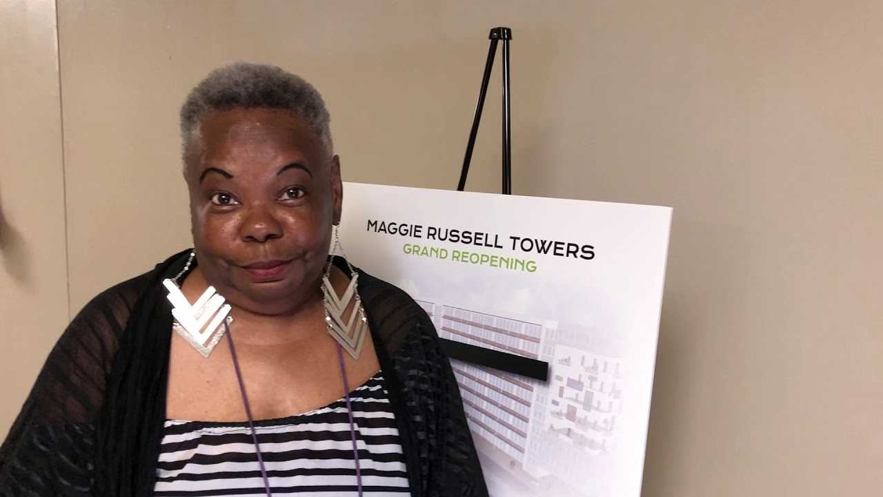 Maggie Russell Tower - resident interview - YouTube