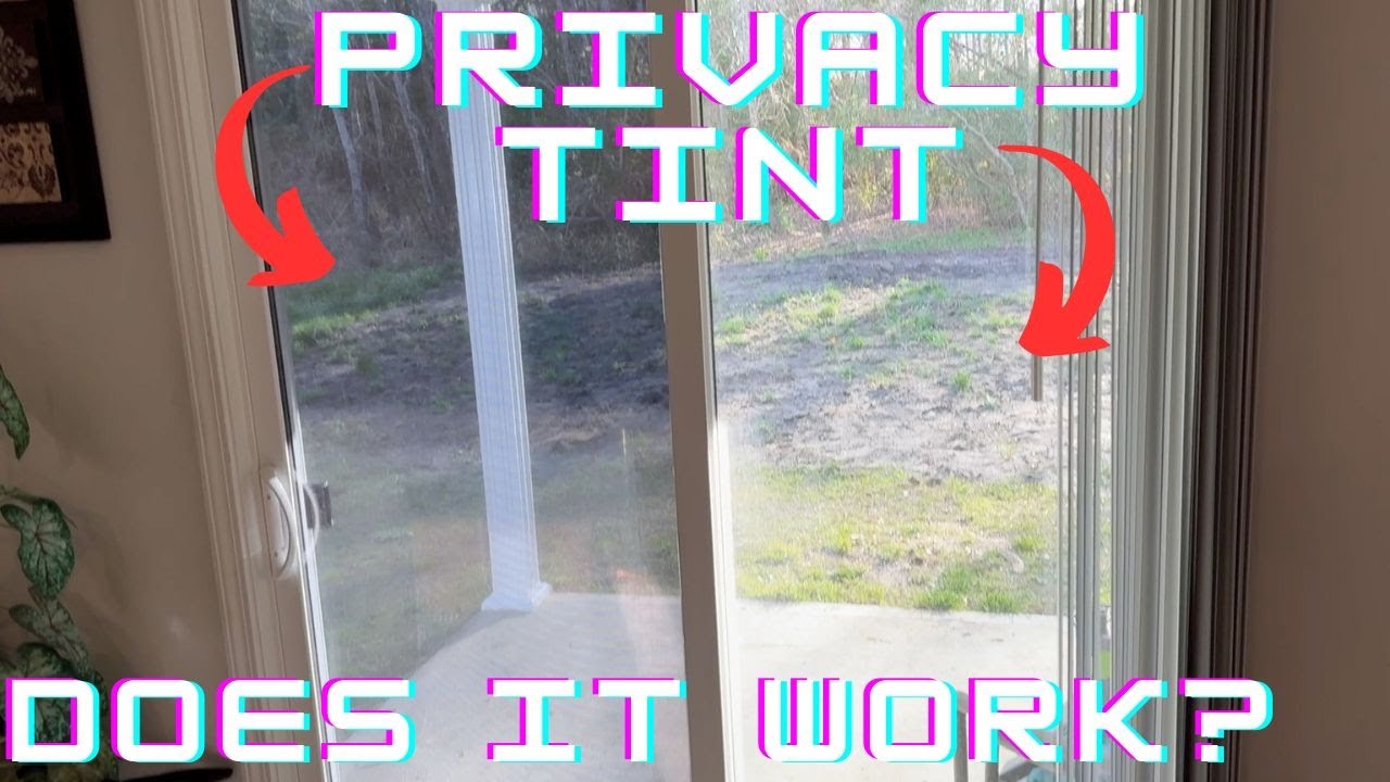 Reflective Privacy Tint Install from Amazon - YouTube