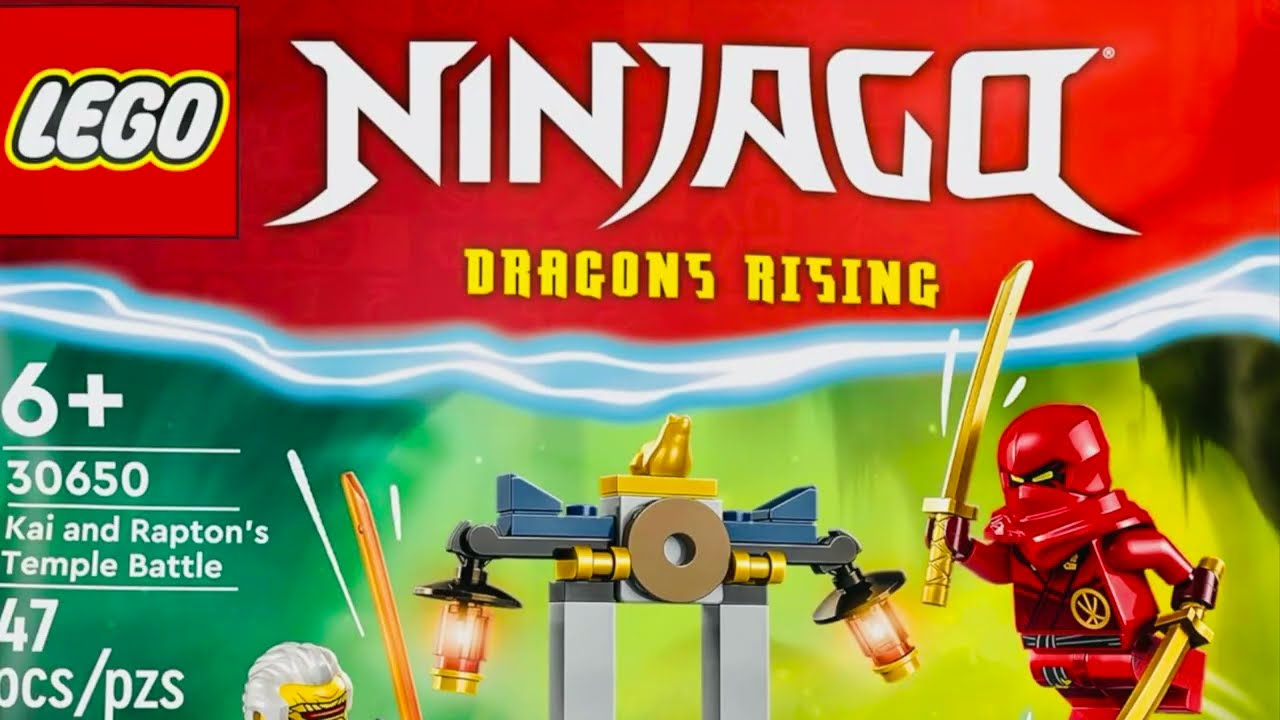 NINJAGO Dragon's Rising KAI and Rapton's `Temple battle - YouTube