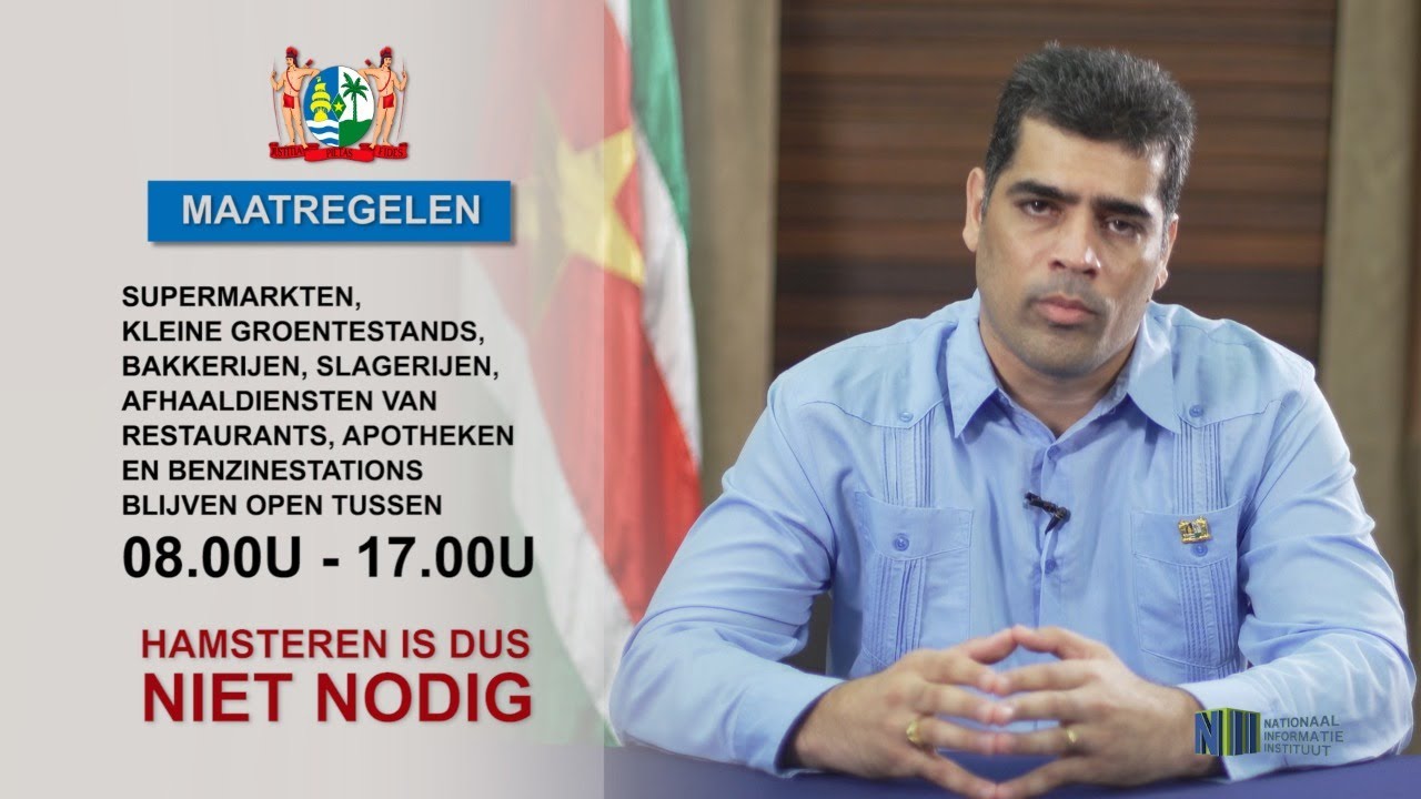 STATEMENT VP MICHAEL ASHWIN ADHIN 03 JUNI 2020 - YouTube